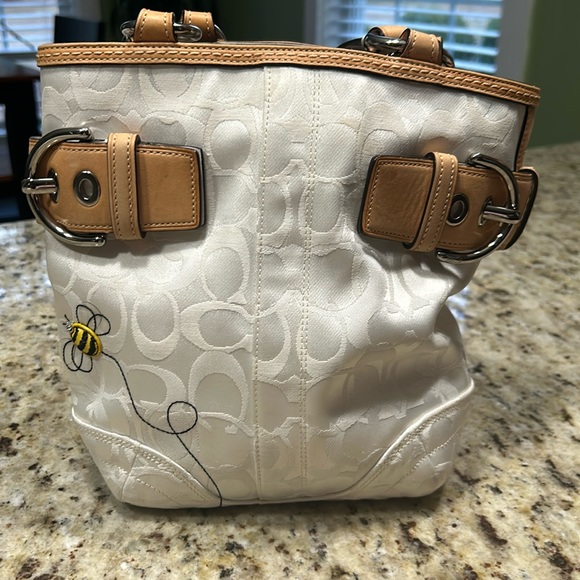 Coach | Bags | Coach Bag With Bee Embroidery | Poshmark